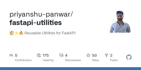 Github Priyanshu Panwar Fastapi Utilities Reusable Utilities