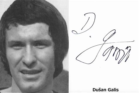 Autografy Mariu Dušan Galis