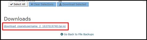 How To Download Backup Files Via Jetbackup