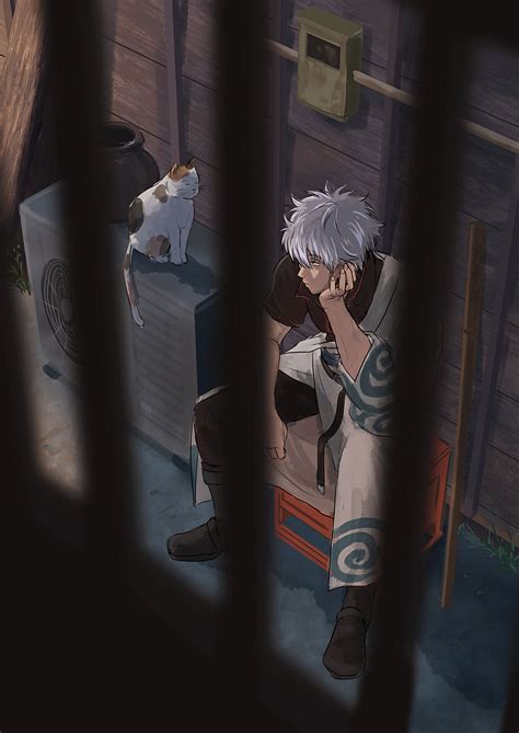 Sakata Gintoki Gintama Drawn By Shooogun Danbooru