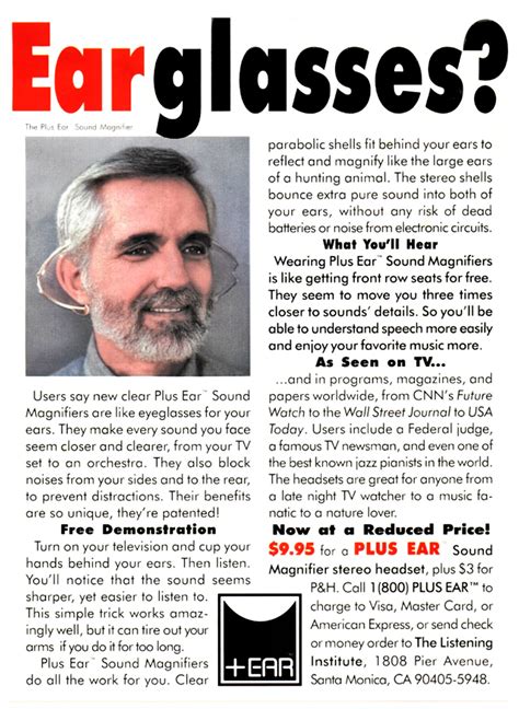 Earglasses® Sound Magnifiers Earglasses® Sound Magnifiers Free