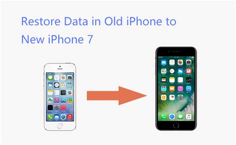How To Restore Data In Old IPhone To New IPhone 7