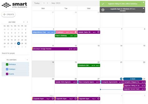 Best React Calendar Template For Efficient Event Management