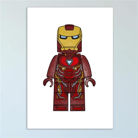 תמונת לגו איירון מן Toontoon תמונות לחדרי ילדים