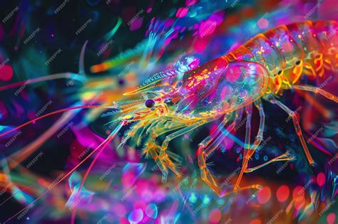 Premium Photo An Abstract Representation Of A Pistol Shrimp Comp