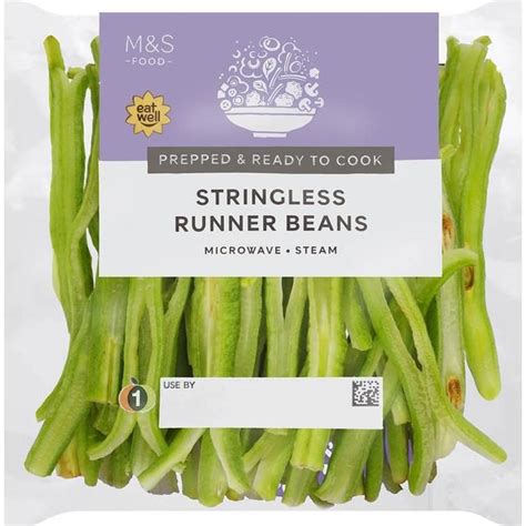 Mands Traditional Stringless Runner Beans 80g Mcgrocer