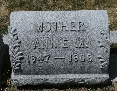 Anna Marie “annie” Britt Tierney 1847 1909 Find A Grave Memorial