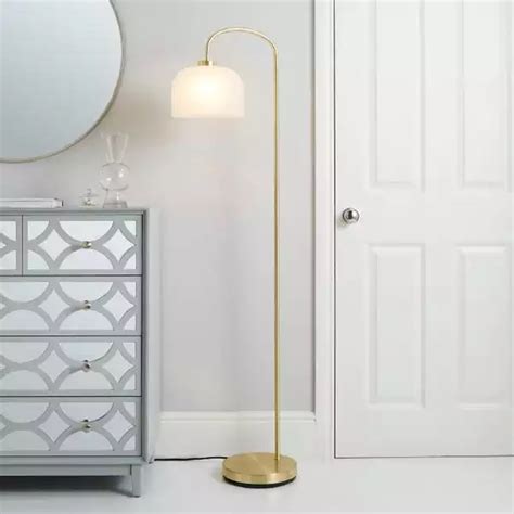 Buy Now Exclusive Dunelm Palazzo Gold Effect Floor Lamp At Dunelm Sales