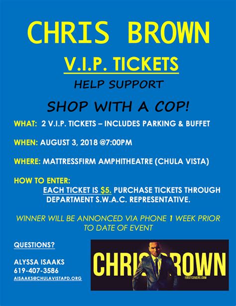 Chris Brown 2024 Tour Tickets Phebe Garnette