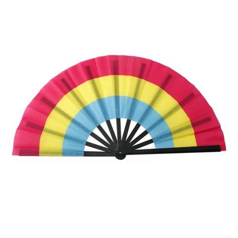Pansexual Pride Folding Fan Queer In The World The Shop