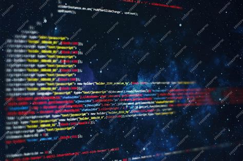 Premium Photo Software Developer Programming Code Abstract Computer