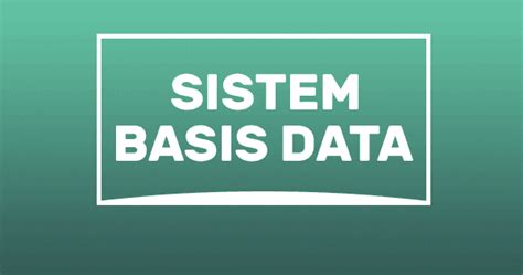 Mengenal Pengertian Komponen Konsep Dasar Basis Data Coldeja Blog Seputar Informasi