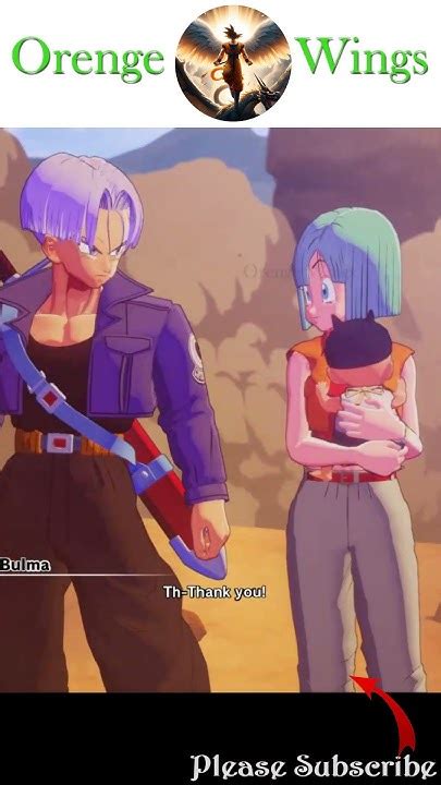 Future Trunks Helps Littile Trunks Full Video In Description Dragonballzgameplay Dragonballz