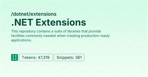 Net Extensions