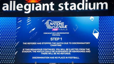 Estados Unidos México Detenido Por Grito Discriminatorio Espn
