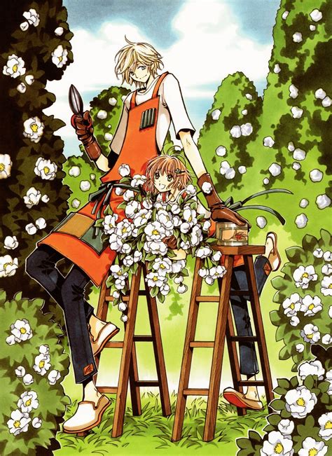 Sakura Hime And Fai D Flowright Tsubasa Chronicle Drawn By Clamp