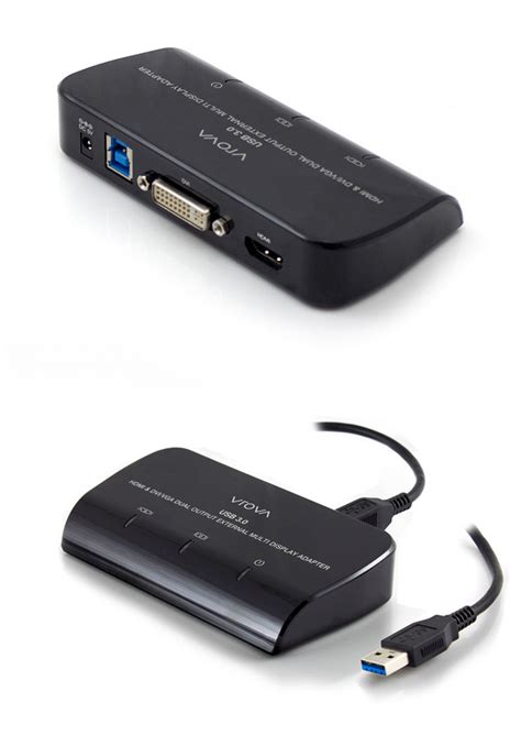 Buy VROVA USB To Dual Output External Multi Display Adapter U HDDVVG PC Case Gear Australia
