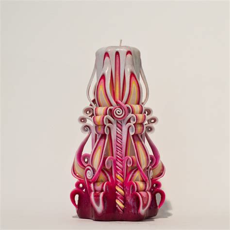 Резные свечи ручной работы в наличии и под заказ | Candle carving, Hand ...