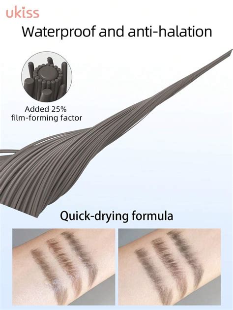 Ukiss Fection Angled Brush And Dip Liquid Eyebrow Gel Brow Lamination