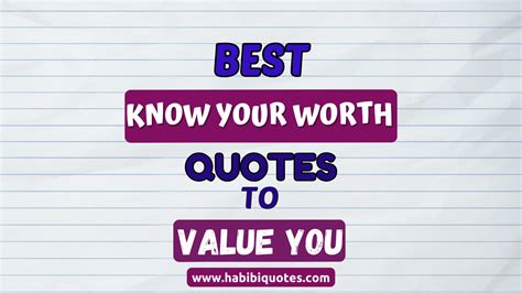 101 Know Your Worth Quotes To Value You