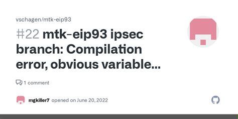 Mtk Eip93 Ipsec Branch Compilation Error Obvious Variable Undeclared
