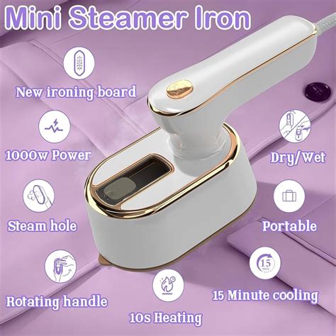 Smallest Travel Steamer Portable Mini Electric Garment Iron And Steamer