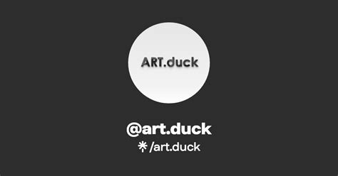 Art Duck Instagram Linktree