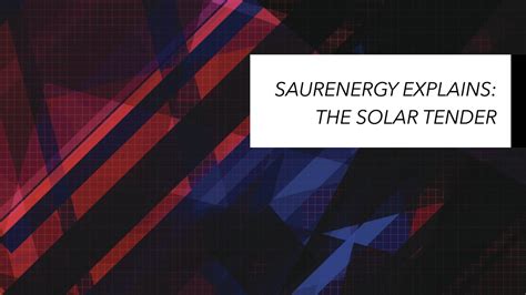 Daily News Wrap Up Saurenergy Explains The Solar Tender At The Centre