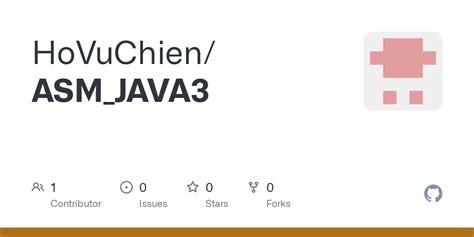 GitHub HoVuChien ASM JAVA3