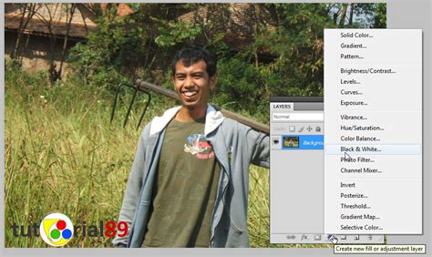 Cara Membuat Foto Hitam Putih Menjadi Warna Dengan Photoshop Ide