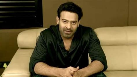 Prabhas First Look परजकट क स परभस क फरसट लक आय समन सइस फकशन स जड ह