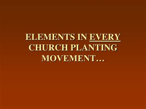 Ppt Global Church Planting Movements Transforming Kingdom Expansion