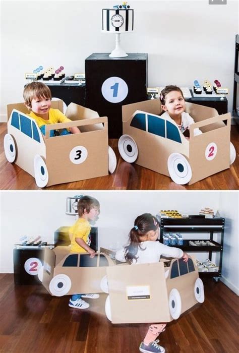 จินตนาการให้สุดๆ กับ 25 ไอเดีย Diy กล่องกระดาษ ให้เป็นของเล่นเด็ก