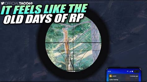 taco tries hunting in the new server prodigy rp gta cg youtube