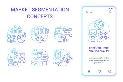 Market Segmentation Icon Pack 19 Rounded Icons Svg Png Ico Available