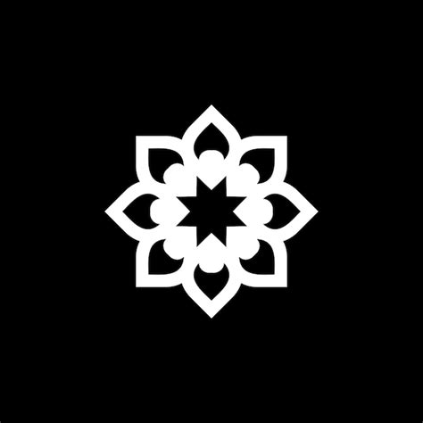 꽃 아이콘 벡터 프리미엄 벡터