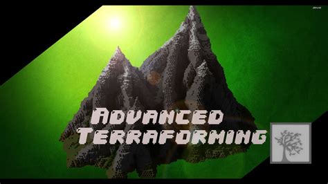 Minecraft Building Basics Advanced Terraforming 1 2 Youtube