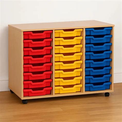 Monarch 24 Single Tray Classroom Storage Unitclassroom Storage