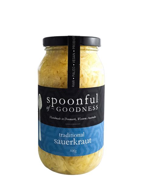 Traditional Sauerkraut Spoonful Of Goodness