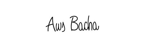 91 Aws Bacha Name Signature Style Ideas Excellent E Sign