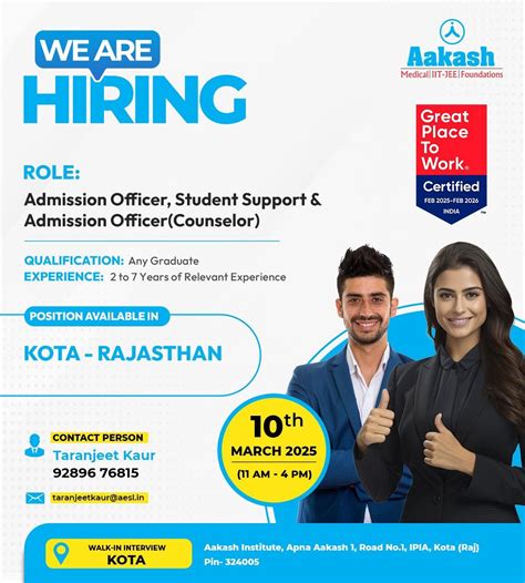 hiring jobopening careergrowth joinourteam workwithus kotajobs