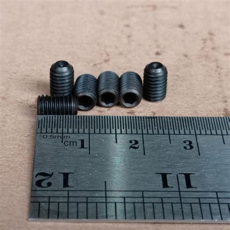 Jual M X BAUT L TANAM BAJA HITAM BAUT L TANAM M X HITAM SOCKET SET SCREW Shopee Indonesia
