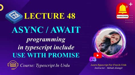 Async Await In Typescript Asynchronous Programming Youtube