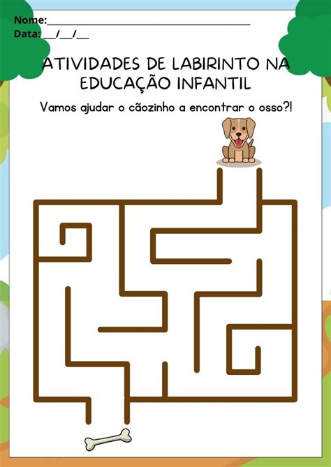 40 Atividades Com Labirintos Para Imprimir Educao Infantil Online