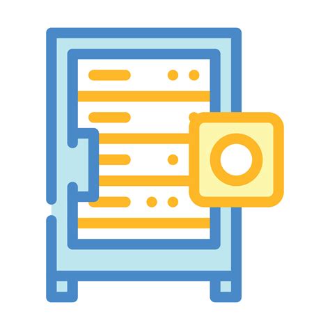Data Server Color Icon Vector Isolated Illustration 7977239 Vector Art At Vecteezy