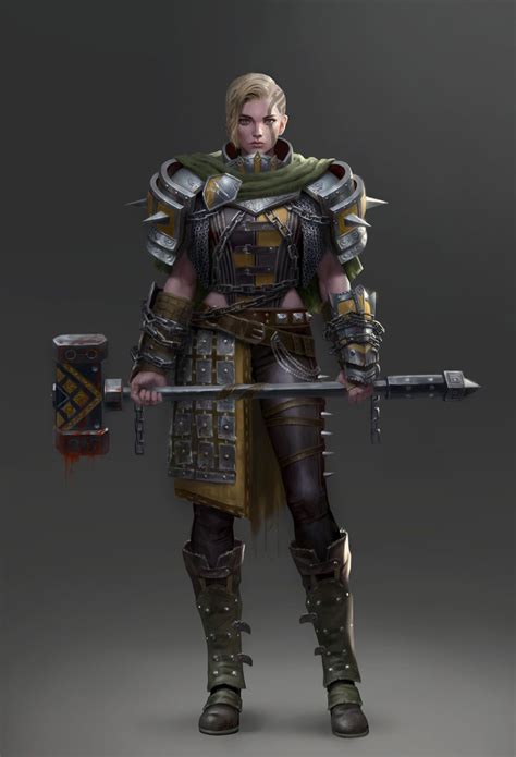 Hammer Warrior Yoon Seseon On Artstation At