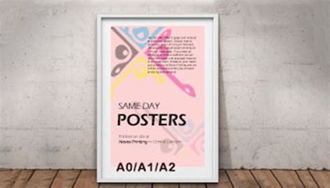 Budget Poster Printing London Nevex Printing Centre