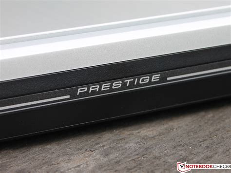 MSI PE QE Prestige Notebook Review NotebookCheck Net Reviews