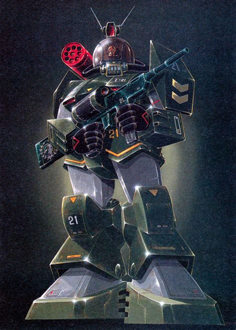 Soltic H8 Roundfacer Taiyou No Kiba Dougram Drawn By Ookawarakunio