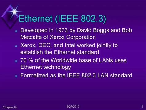 Ppt Ethernet Ieee 802 3 Powerpoint Presentation Free Download Id